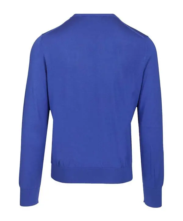 TOM FORD Crewneck Long-sleeved Pullover With Ribbed Trim