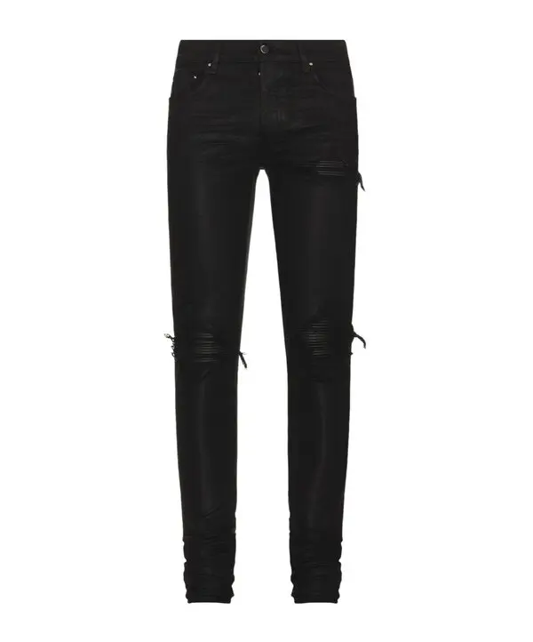 Amiri Belt Loop Jeans - Black