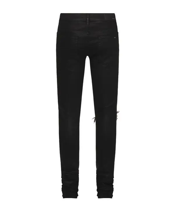 Amiri Belt Loop Jeans - Black