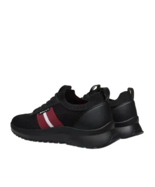 Bally Knit Outline Sneakers - Black