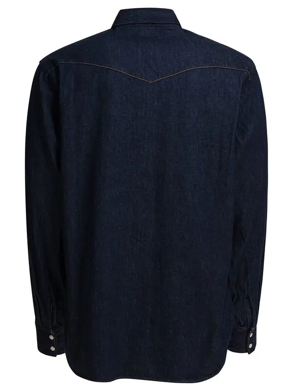 Kapital Chest-pocket Shirt - Black