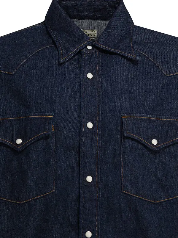 Kapital Chest-pocket Shirt - Black