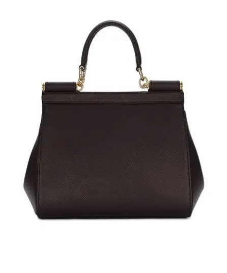 Dolce & Gabbana Medium Sicily Handbag - Wine Red