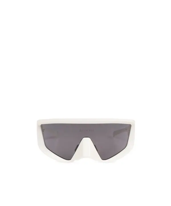 Balmain Oversized Frame Logo Sunglasses - Gray