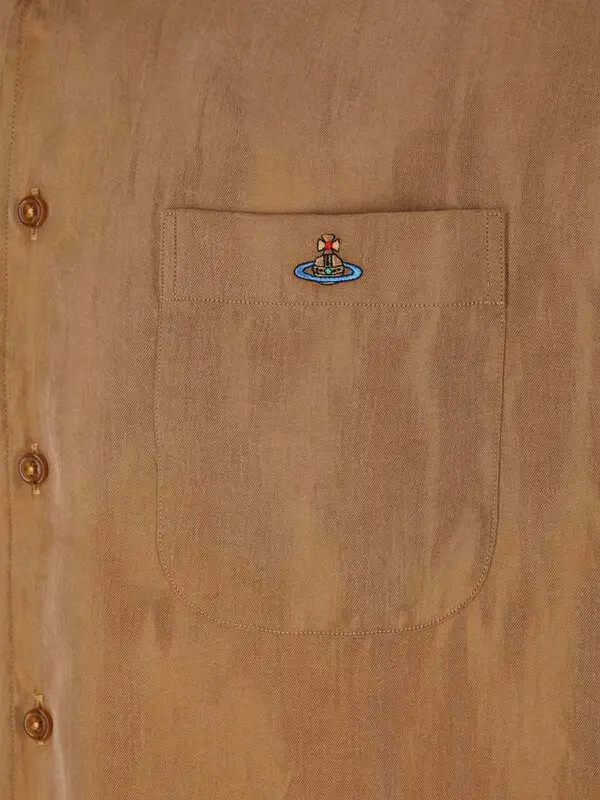 VIVIENNE WESTWOOD Orb Embroidered Shirt