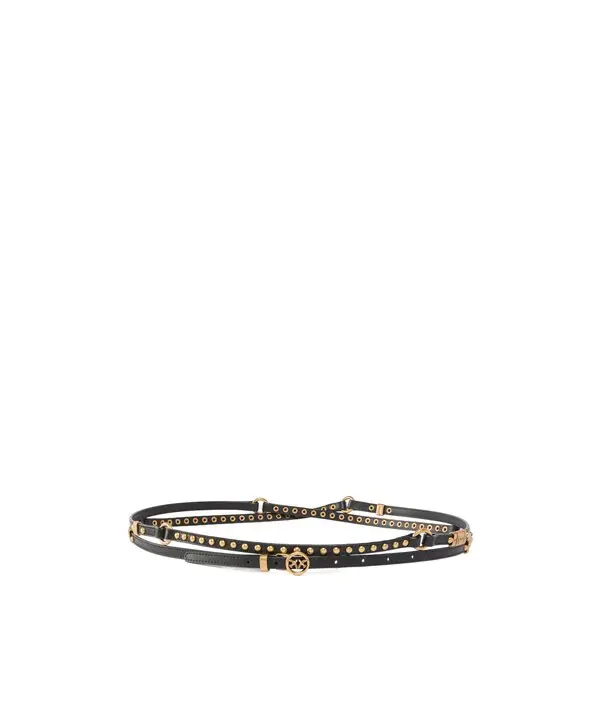 Pinko Chain Belt - Black