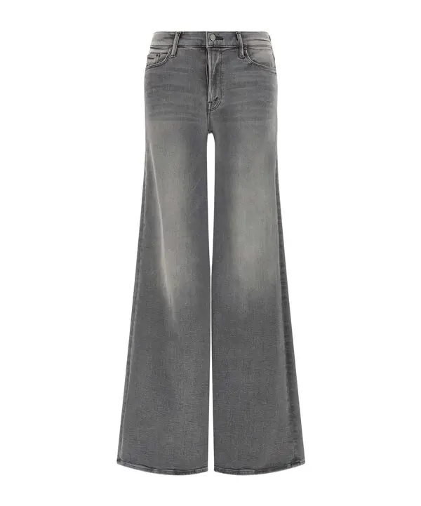 MOTHER Jeans With Belt Loops - Gray
