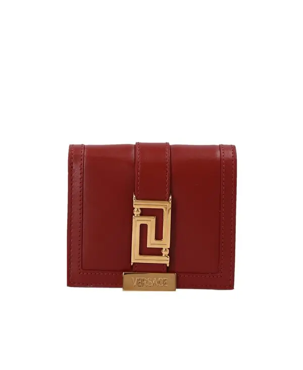 Versace Greca-plaque Detail Wallet