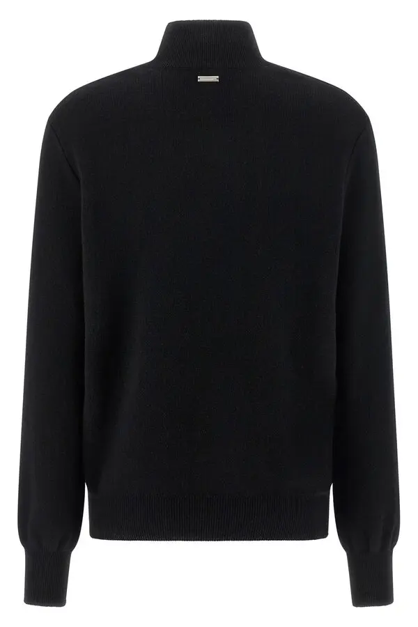 FERRAGAMO Flower Embellished Turtleneck Jumper