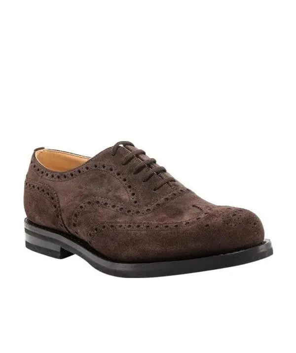 Church's Amersham Suede Lace-up Shoe