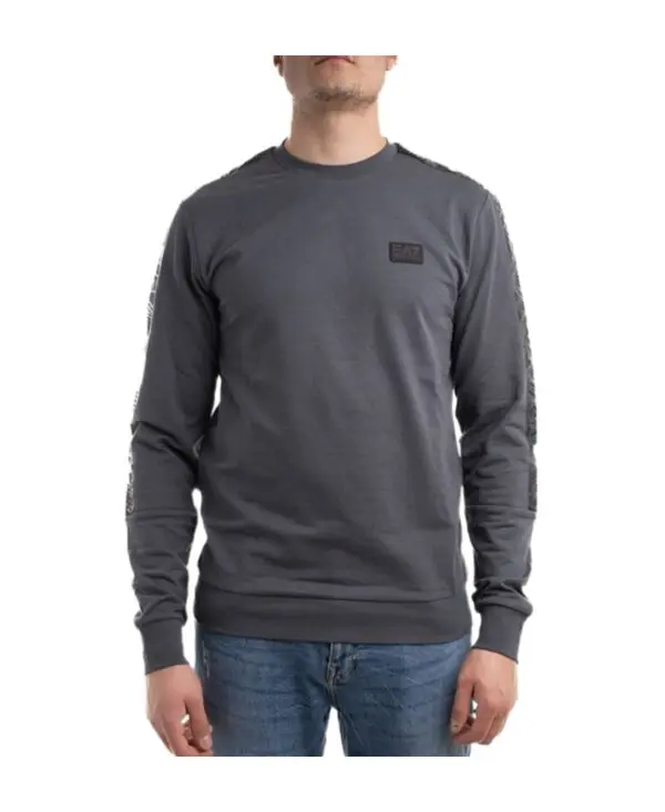 EA7 Crew Neck Long Sleeve Pullover