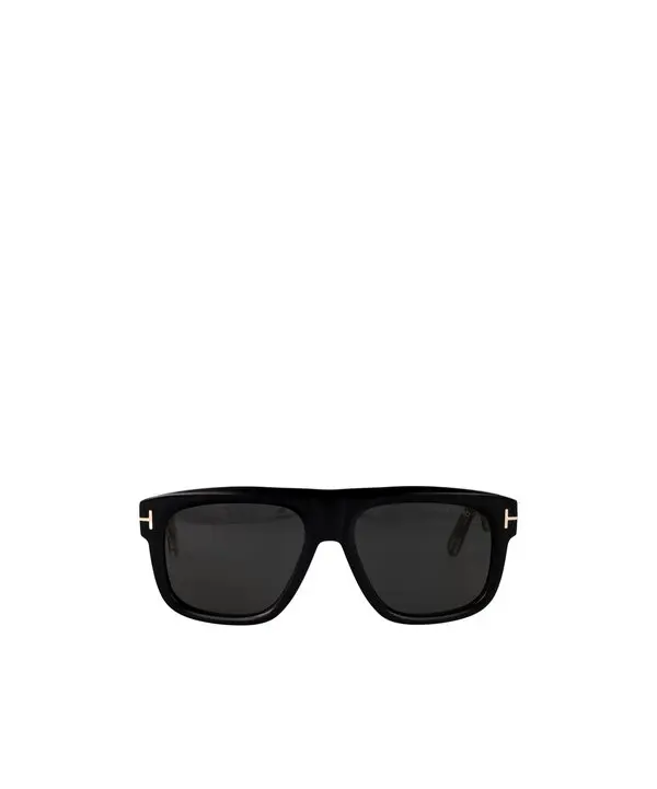 TOM FORD Geometric Frame Sunglasses - Black