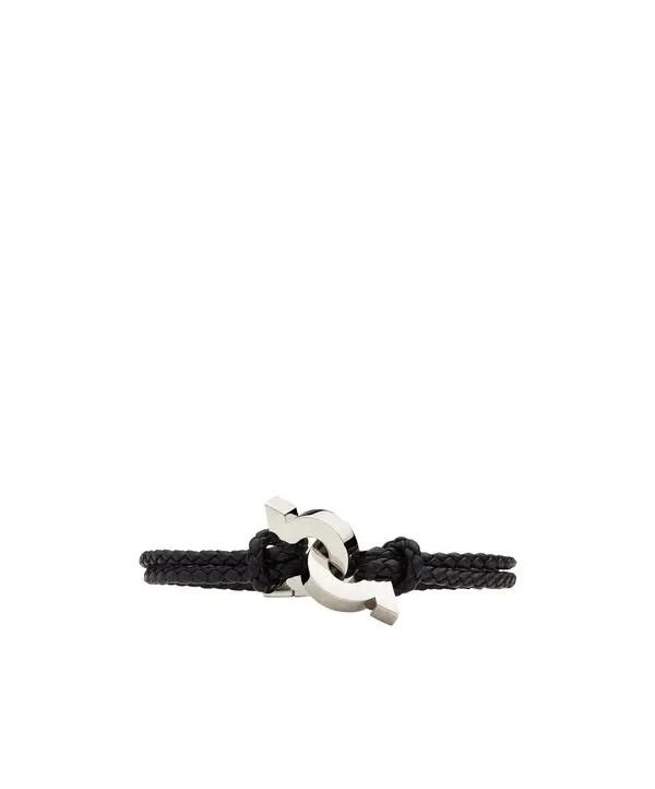 FERRAGAMO Gancini Link Bracelet - Black