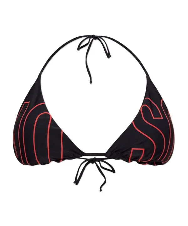 Moschino Bikini Top - Black