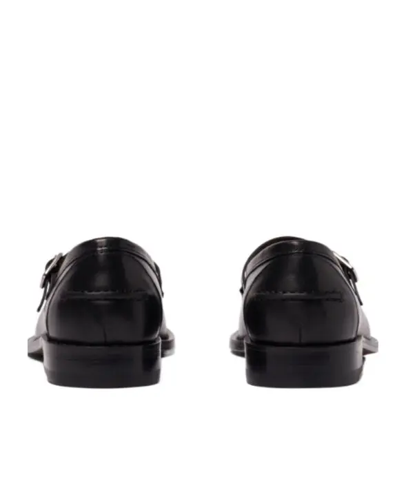 SCAROSSO Minni Buckle Fastened Flat - Black