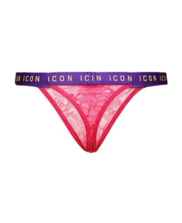 Dsquared2 Logo Lace Thongs