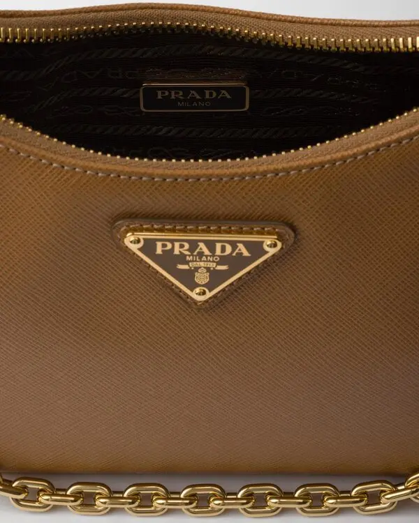Prada Re-edition Mini Shoulder Bag - Caramel