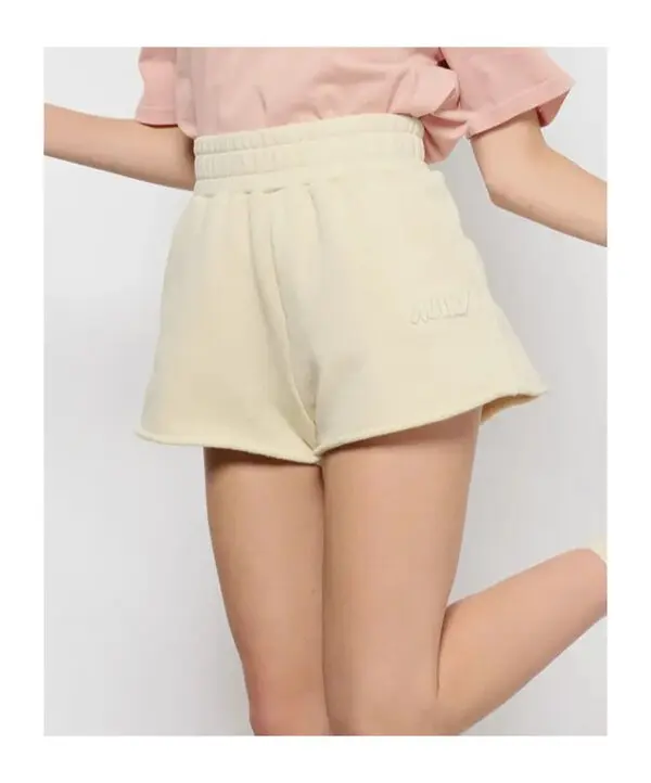 AUTRY Elasticated Waistband Track Shorts - Nude