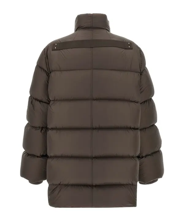 Rick Owens Turtle Zipped Down Jacket