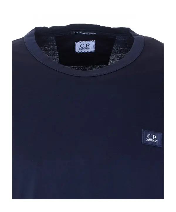 C.P. COMPANY Logo Label Crewneck T-shirt