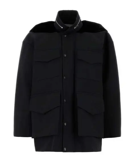 Sacai Velvet Panel Jacket