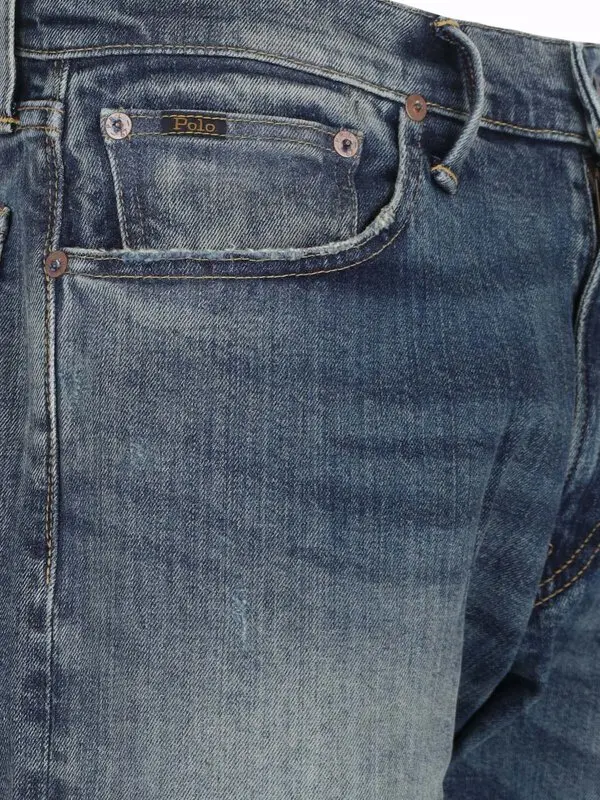 Polo Ralph Lauren Logo Patch Denim Jeans