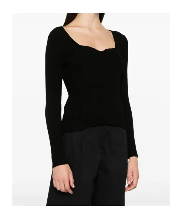 P.a.r.o.s.h Romy Square-neck Jumper
