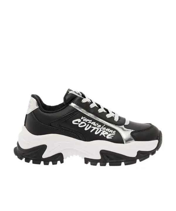 Versace Lace-up Sneakers - Black