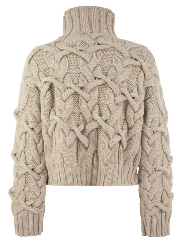 Brunello Cucinelli High Neck Knitted Jumper