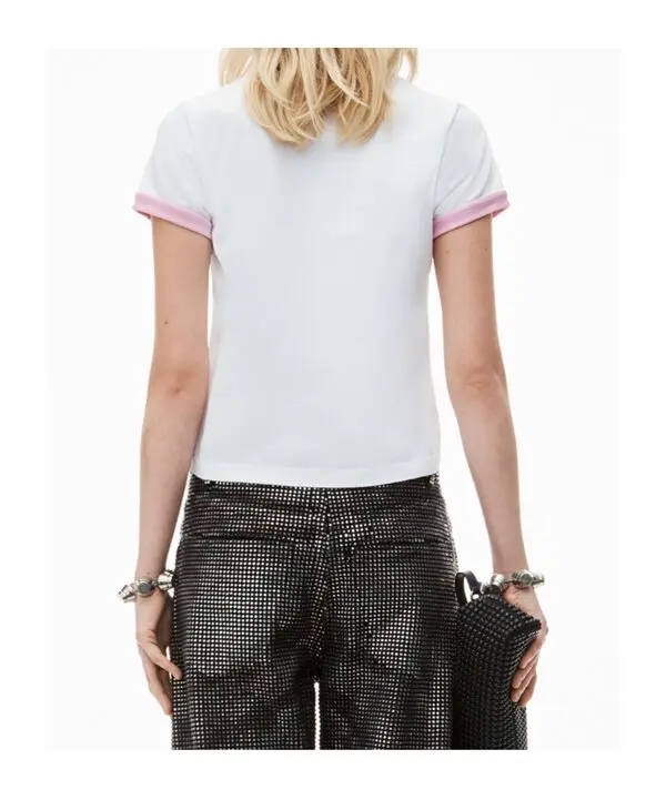 Alexander Wang Graphic Printed Crewneck T-shirt