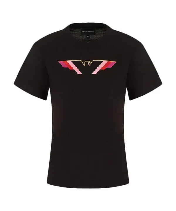Emporio Armani Eagle Wing Pattern T-shirt
