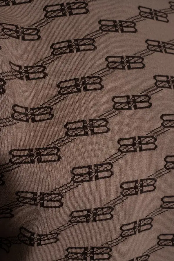 Balenciaga Bb Monogram Knitted Jumper