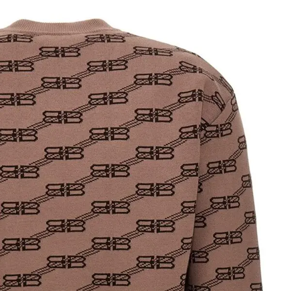 Balenciaga Bb Monogram Knitted Jumper