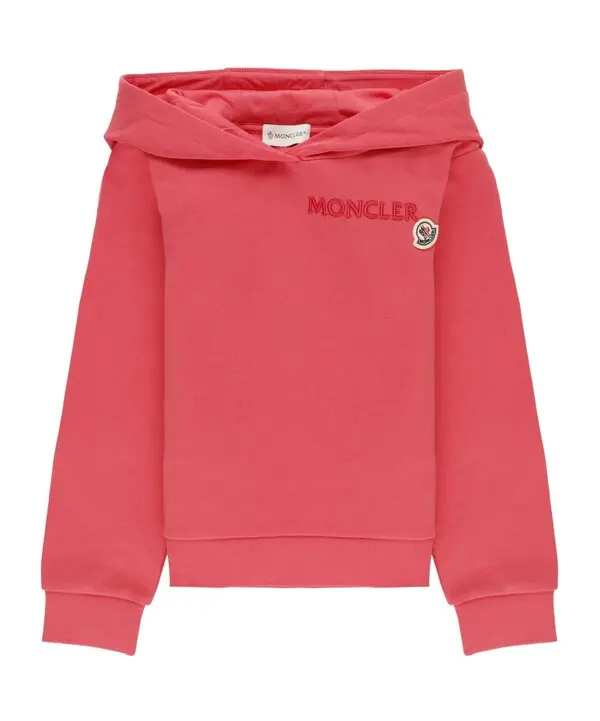 Moncler Embroidered Logo Hoodie