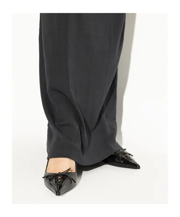 JIMMY CHOO Scarlett 50 Lace-up Pointed-toe Pumps - Black