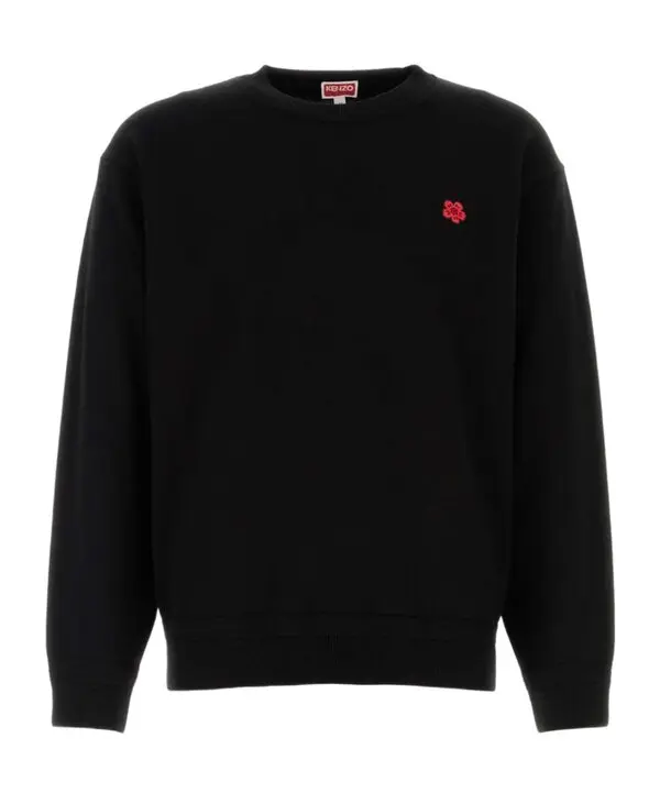 Kenzo Boke Flower Embroidered Crewneck Sweater