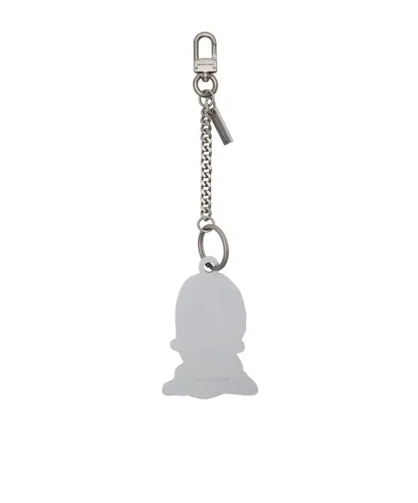 Marc Jacobs Charm Keychain With Engraved Logo