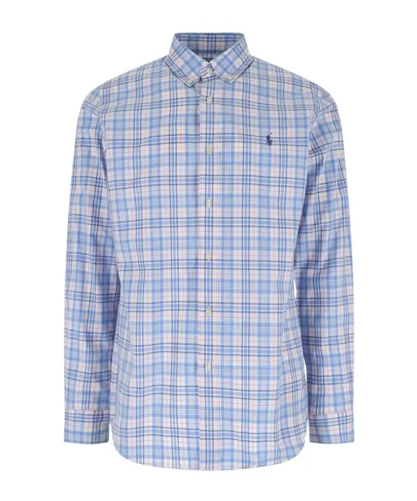 Polo Ralph Lauren Classic Checked Shirt - Blue