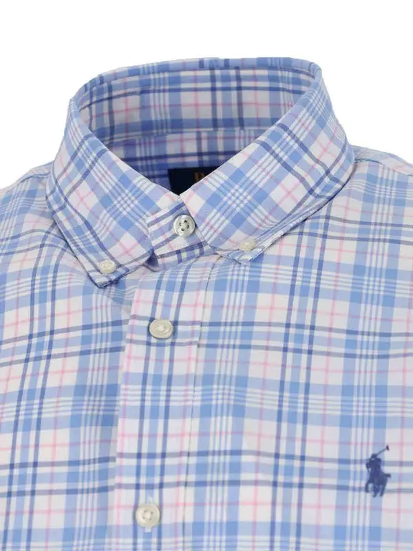 Polo Ralph Lauren Classic Checked Shirt - Blue
