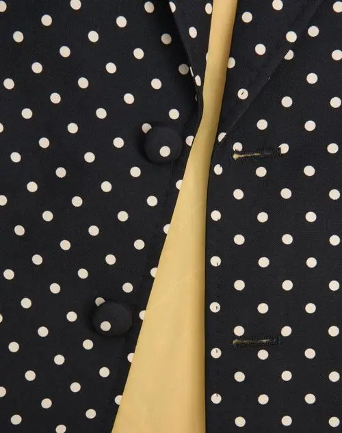Valentino Garavani Full Body Plusdepois Print Single Breasted Peak Lapel Jacket