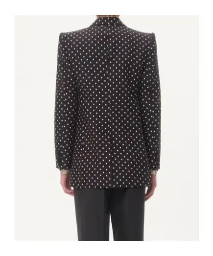 Valentino Garavani Full Body Plusdepois Print Single Breasted Peak Lapel Jacket