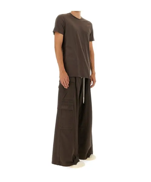 Rick Owens Wide Leg Cargo Pants - Brown