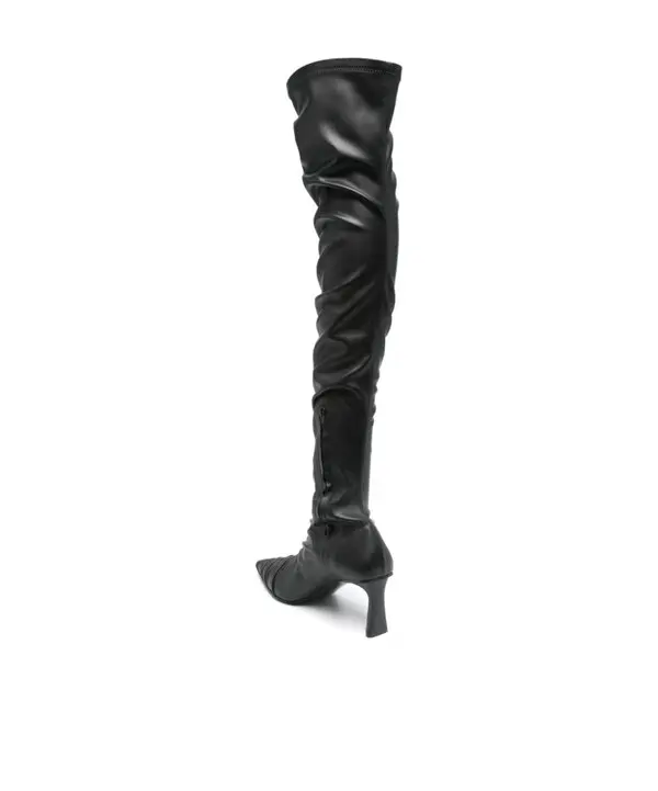 Stella McCartney Elsa Ruched Thigh-high Boots