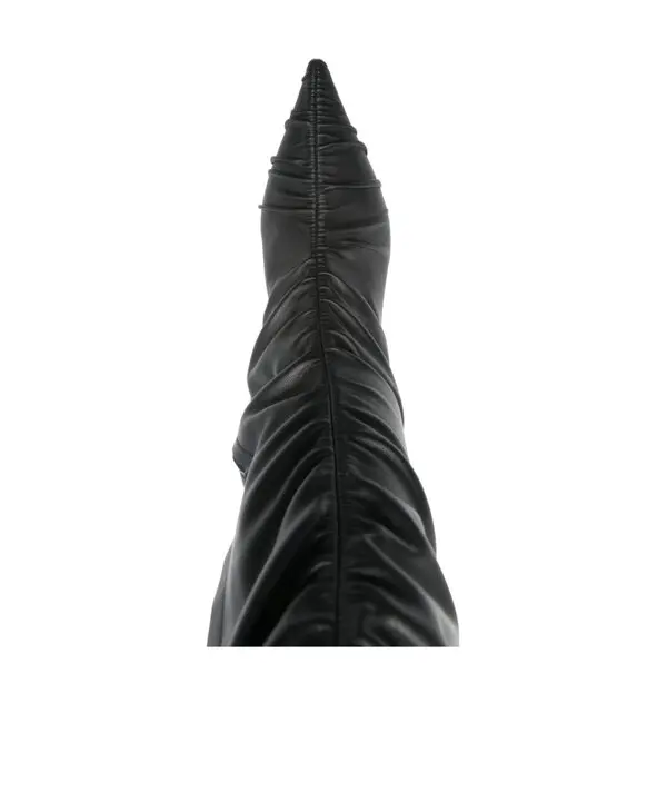 Stella McCartney Elsa Ruched Thigh-high Boots