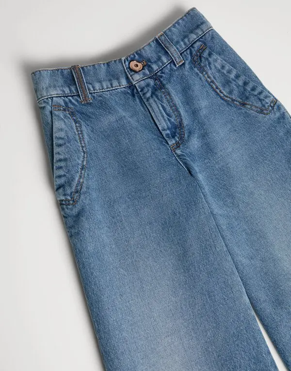 Brunello Cucinelli Monili Trim Flared Jeans