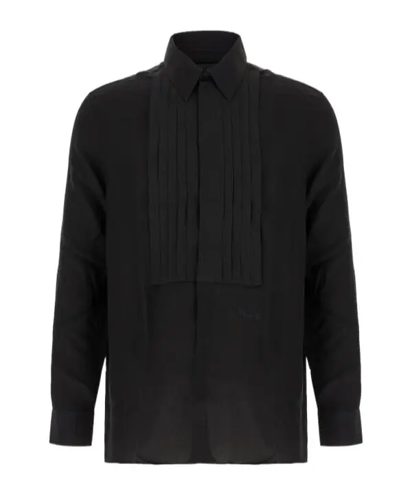 Givenchy Collared Long-sleeve Shirt