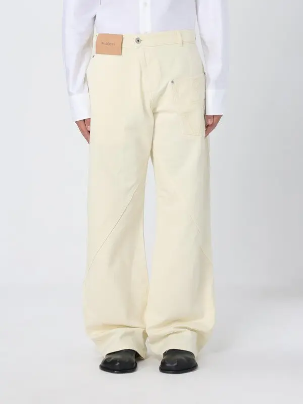 J.W.ANDERSON Logo Patch Twisted Leg Workwear Trousers