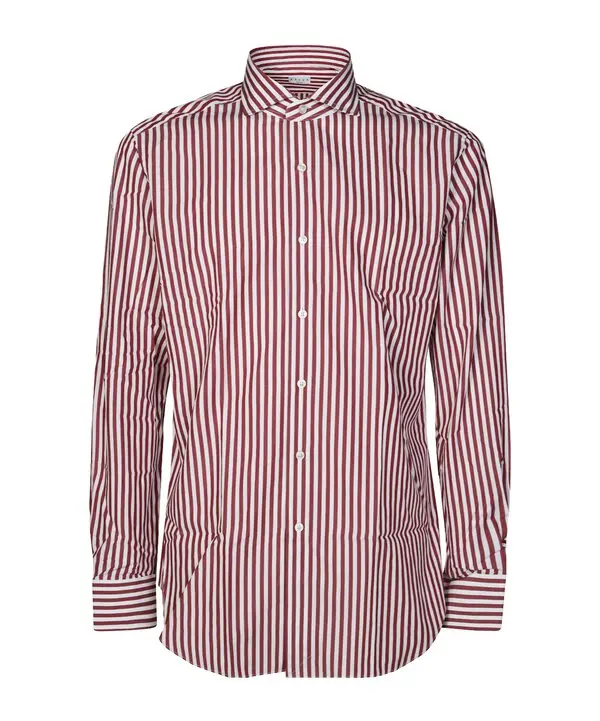 XACUS Long Sleeve Buttoned Shirt - Red