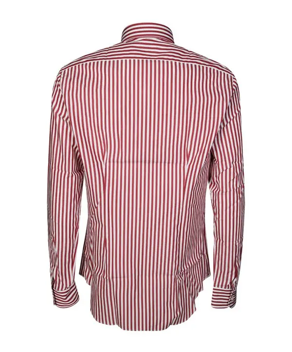 XACUS Long Sleeve Buttoned Shirt - Red