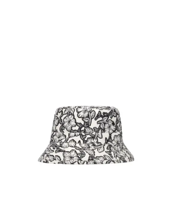 Bonpoint Flower Printed Cotton Bucket Hat